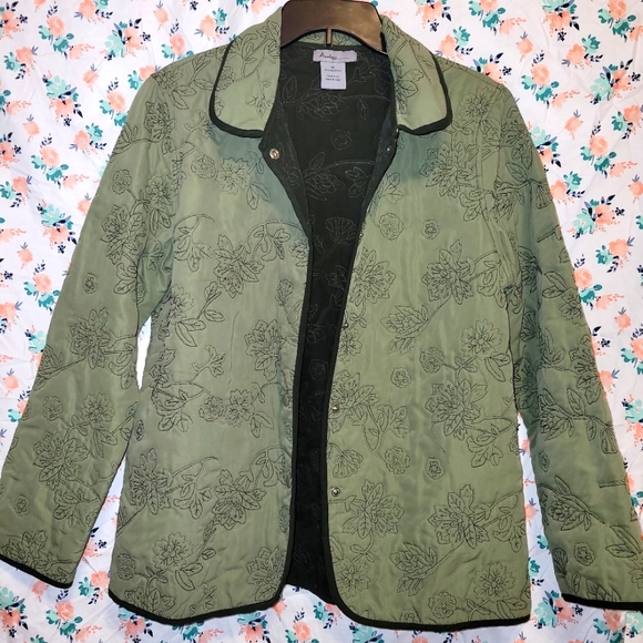 Jackets & Coats | Green Fall Jacket | Poshmark